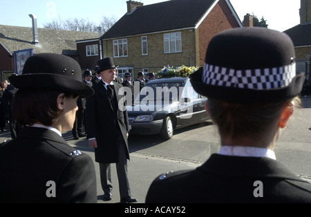 Police funeral UK Stock Photo - Alamy