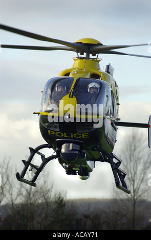 Police helicopter XA99 UK Stock Photo - Alamy