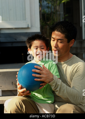Weekend Family Skip Stock Photo - Alamy