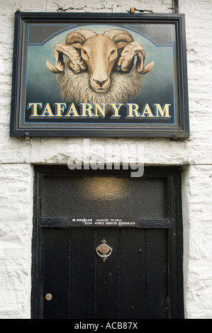The Ram Inn Cwmann near Lampeter south wales exterior - a traditional ...