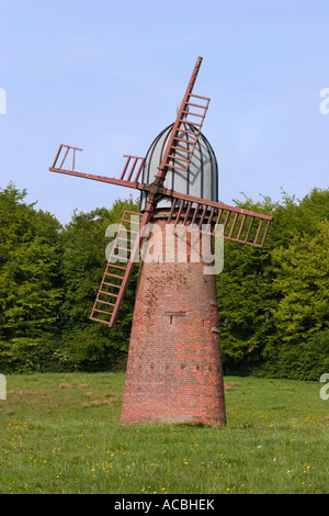 Haigh Windmill in Wigan Stock Photo - Alamy