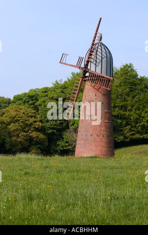 Haigh Windmill in Wigan Stock Photo - Alamy