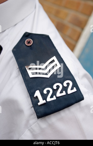 Badge with Rank on Police uniform, Mauritius Stock Photo - Alamy
