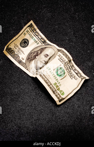 A lumpy dollar bill Stock Photo - Alamy