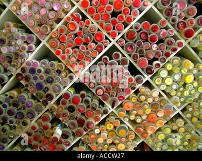 colourful mixture of buttons in different colours Stock Photo - Alamy
