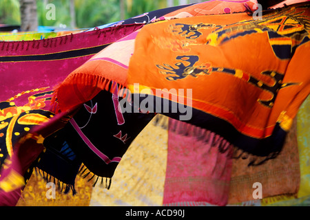 Sarong Market near entrance to Manuel Antonio National Park, Quepos ...