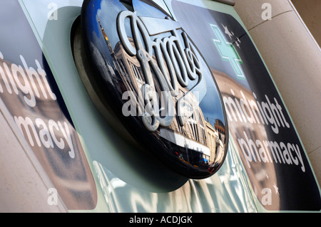 Boot The Chemist Shop Sign Stock Photo - Alamy