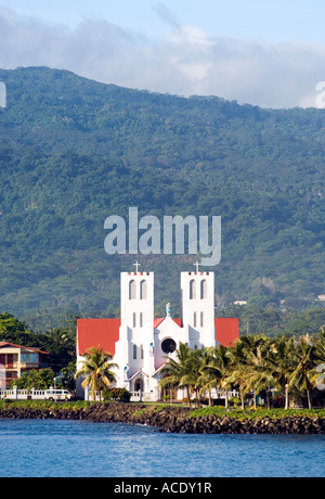 The town skyline at Apia Samoa, South Pacific Stock Photo - Alamy