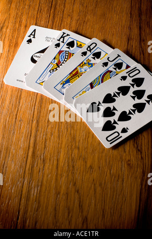 Close up of playing cards Stock Photo - Alamy