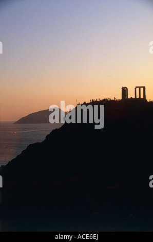 Temple of Poseidon, Cape Sunion, Greece Stock Photo - Alamy