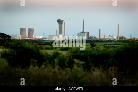 A view of Sellafield Nuclear Power station West Cumbria England UK ...