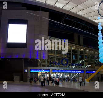 Interior of the Millennium Dome (O2 Arena), Greenwich, London, England ...