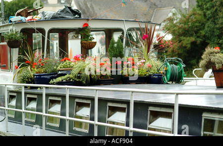 Houseboat at Hazelhatch Co Kildare Ireland Stock Photo - Alamy