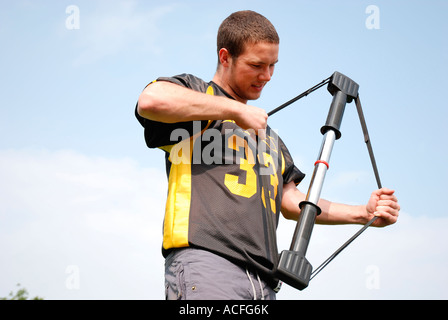 Bullworker exercise machine Stock Photo - Alamy