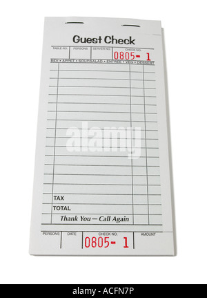 Bill in a restaurant for Eat Out To Help Out, the UK Government scheme ...