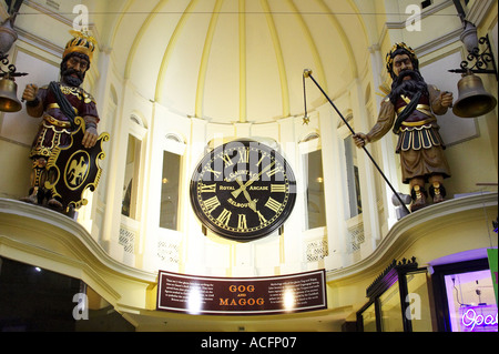 Magog Statue Royal Arcade Melbourne Australia Stock Photo - Alamy