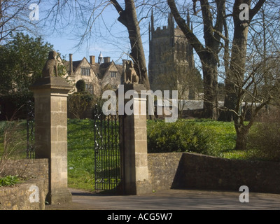Manor House Mells Somerset UK Stock Photo - Alamy