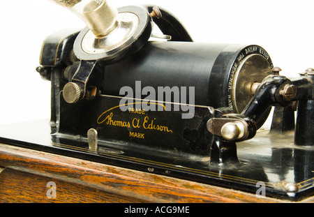 cylinder music player antique wax grammophone graphophone bodie state ...