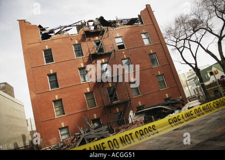 Wreck of a burned-out house Stock Photo: 25723280 - Alamy