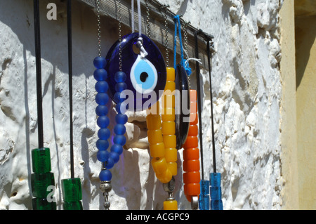 Hanging decorative glass Omodos Cyprus Stock Photo - Alamy