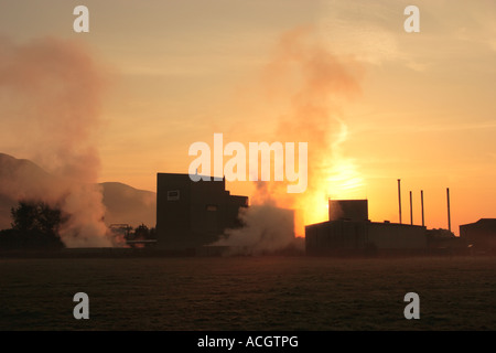 Kerry Bio-Science Yeast Factory at Menstrie, Clackmannanshire Stock ...