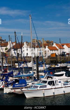Old village buildings in Anstruther Stock Photo - Alamy