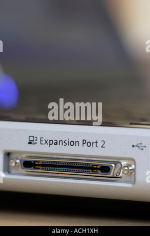 Expansion port 2 of laptop side Stock Photo - Alamy