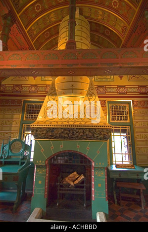 Ornate Statues inside Castell Coch, (The Red Castle), Tongwynlais,South ...