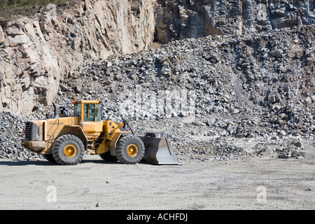 Front-loader in Talvivaara mine, Sotkamo Finland Stock Photo - Alamy