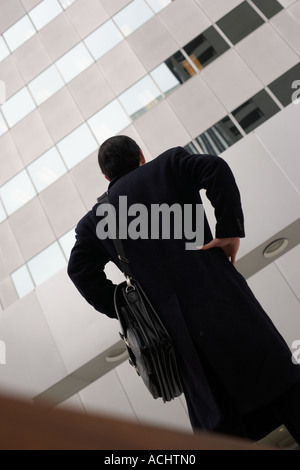 A successful business people standing in the boardroom after business ...