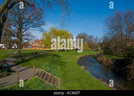 Gostrey Meadow Farnham Surrey England UK Stock Photo - Alamy