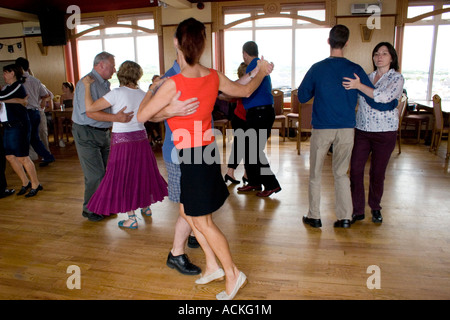 Irish set dancing a traditional form of dance Stock Photo - Alamy