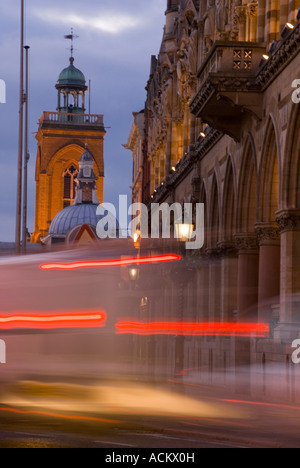 Northampton Guildhall at night Stock Photo - Alamy