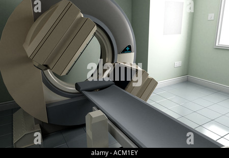 SPECT imaging machine Stock Photo - Alamy