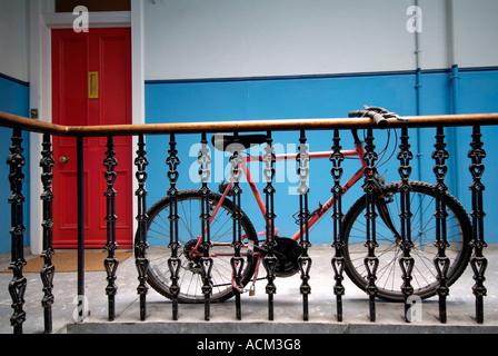 Edinburgh tenement stairwell Stock Photo - Alamy