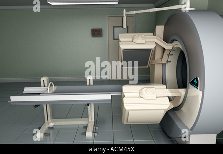 SPECT imaging machine Stock Photo - Alamy