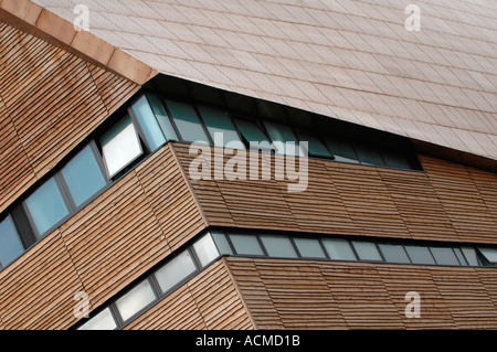 Steel roof treated with copper oxide and timber cladding exterior ...