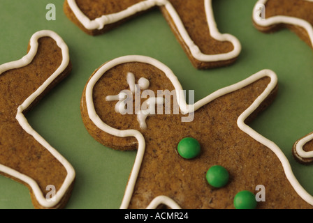 Gingerbread cookies with angry mad confused surprised faces Stock Photo ...