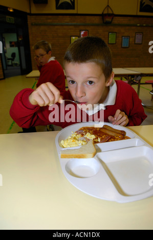 year six student school breakfast pupils kids children girls female eat ...