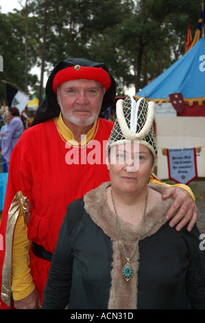 elderly grey merchant noble man husband wife medieval festival dsc 1192 ...