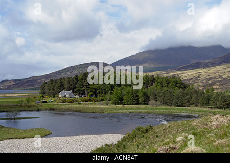 River Abhainn Ghuilbinn Flowing towards Loch Moy in Glen Spean Highland ...