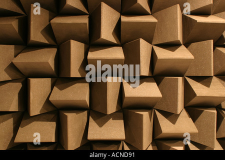 Soundproof studio with design features prominent Stock Photo - Alamy