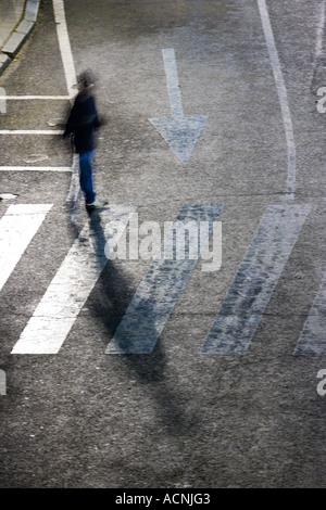 The Lonely Man Stock Photo - Alamy