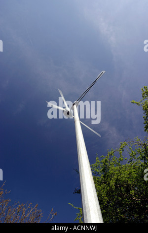 The wind turbine in place at Mapperley Plains Primary School in ...