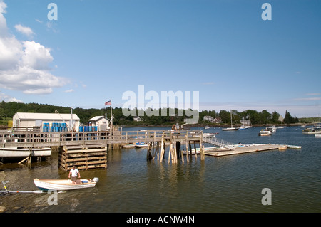 Boats Round Pond, Maine, USA Stock Photo - Alamy