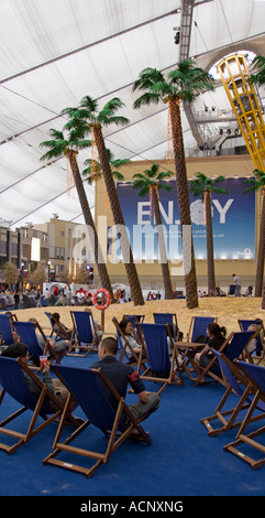 Inside the O2 Arena, an entertainment complex and formerly the ...