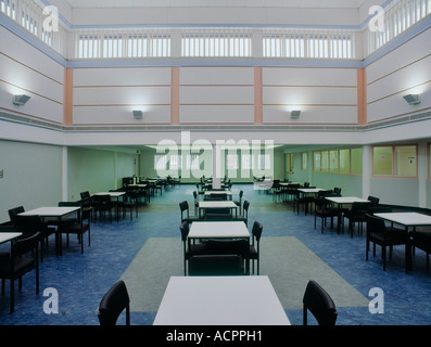 Atrium interior at Bedford Prison Stock Photo - Alamy