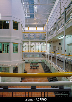 Atrium interior at Bedford Prison Stock Photo - Alamy