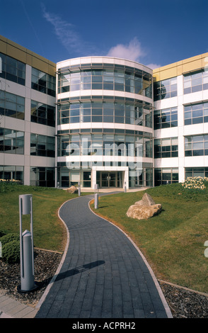 Laboratory and offices at Nortel Headquarters Harlow Essex Stock Photo ...