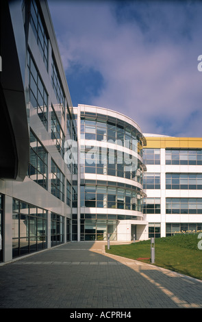 Laboratory and offices at Nortel Headquarters Harlow Essex Stock Photo ...